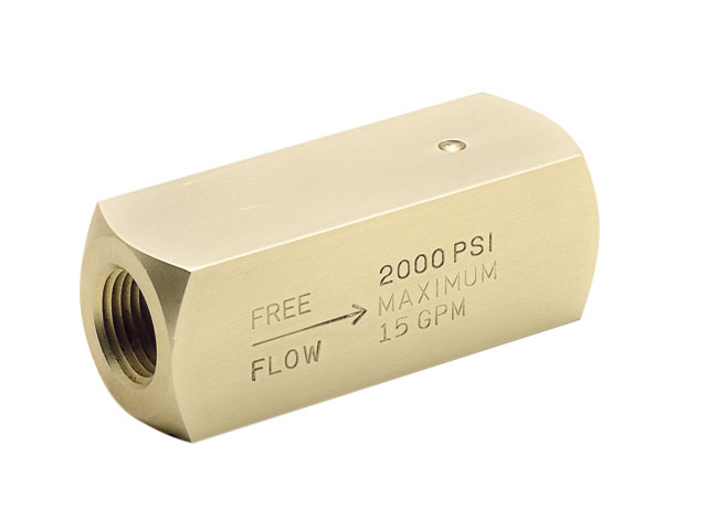9C1600B Parker Colorflow Check Valve - BSPP Ports