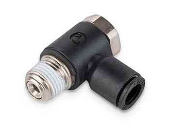 FCKC731-4-4 Tube to Male Push-to-Connect Flow Control Valve